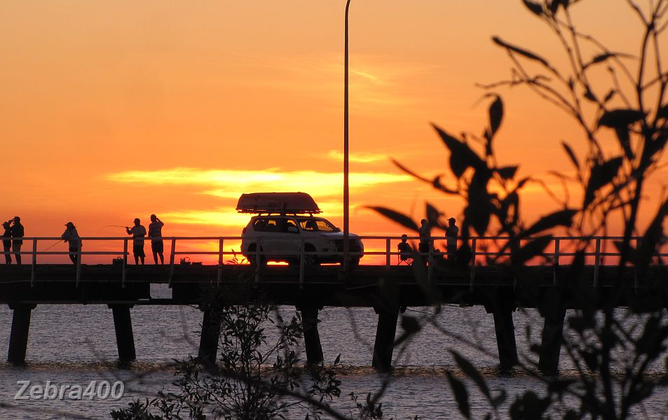 2011-The Kimberleys-Part 4/24-Sunset over Derby!